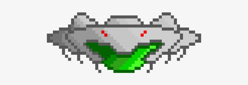 Alien Mothership - Mothership Pixel Art - Free Transparent PNG Download ...