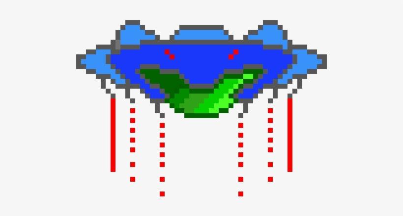 Alien Mothership - Alien Mothership Pixel Mothership Png - Free ...