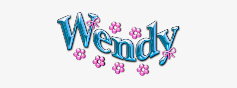 Source - - Wendy Name Png - Free Transparent PNG Download - PNGkey