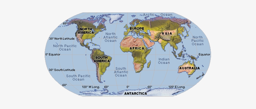 All Bodies Of Water In The World - Free Transparent PNG Download - PNGkey