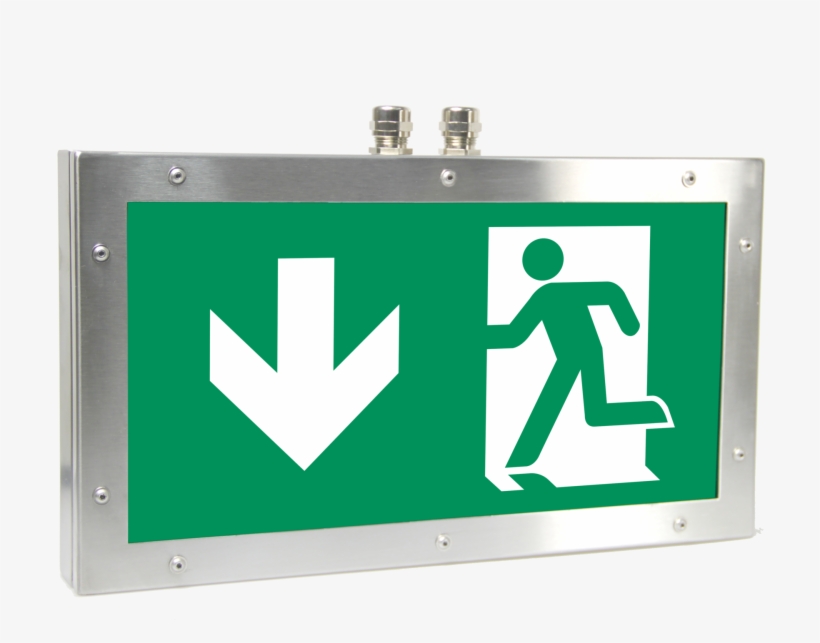 Exit Sign Ceiling, Sb/3h, Incl - Emergency Exit - Free Transparent PNG ...