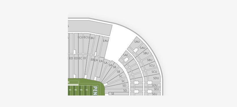 Penn State Football Seating Chart - Free Transparent PNG Download - PNGkey
