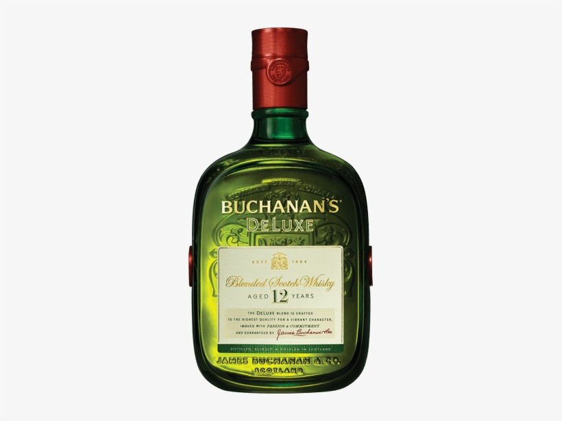 Botella - Buchanan's 12 - Free Transparent PNG Download - PNGkey
