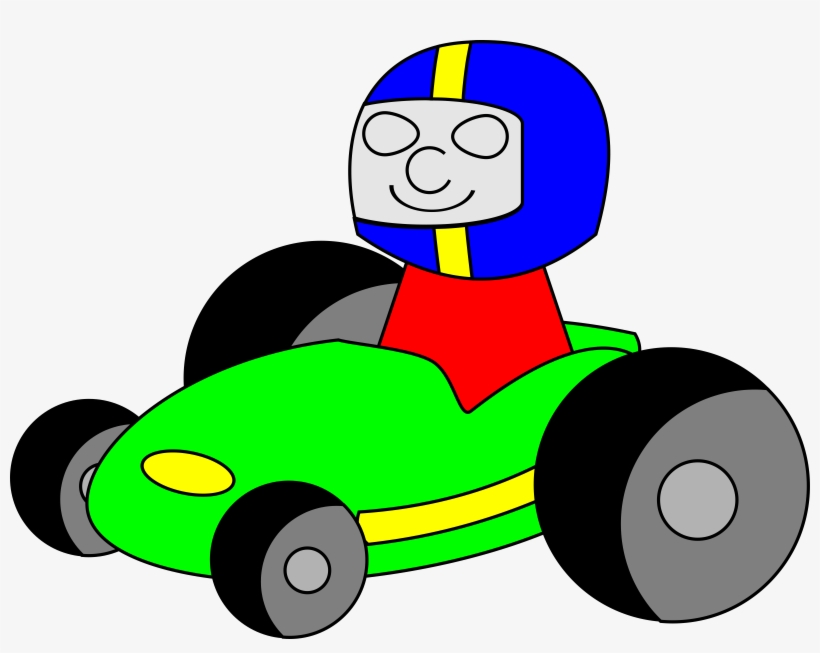 Clipart - Go Kart Drawing Easy - Free Transparent PNG Download - PNGkey