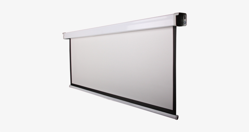Motorized Projection Screen - Wall Mounted Projector Screen - Free ...