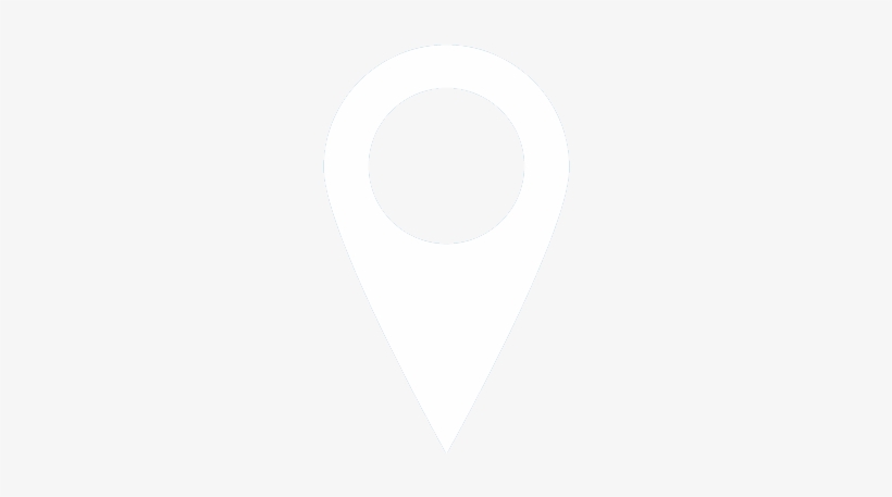 Location - White Location Icon With Transparent Background - Free ...