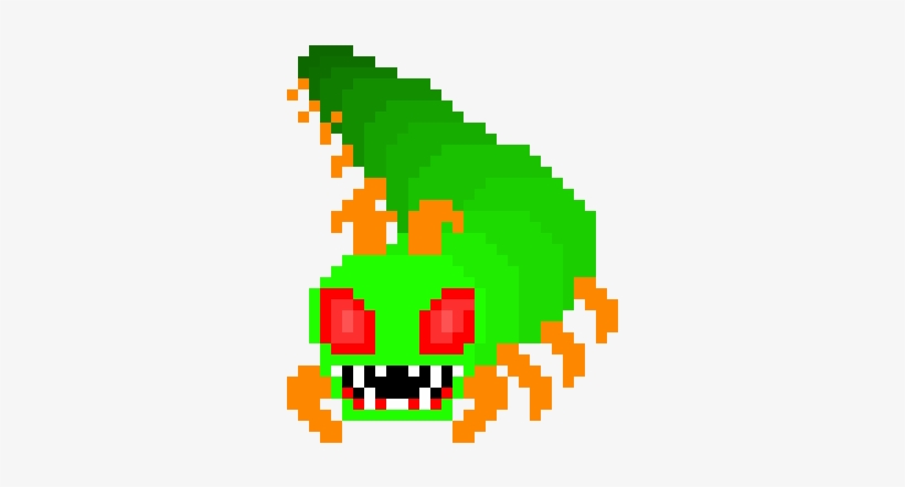 Centipede - Centipede Pixel Art - Free Transparent PNG Download - PNGkey