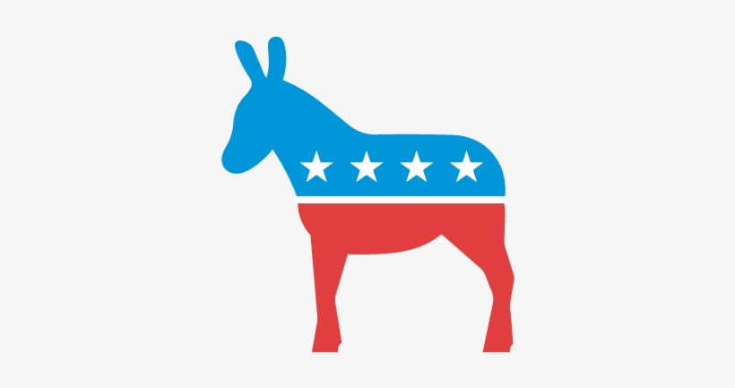Democratic Party Black And White - Free Transparent PNG Download - PNGkey