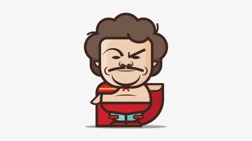 Nacho Libre Cartoon
