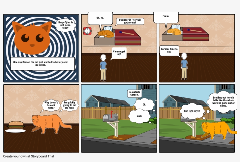 Lazy Cat - Cartoon - Free Transparent PNG Download - PNGkey