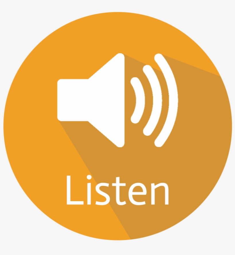 Listen - Free Transparent PNG Download - PNGkey