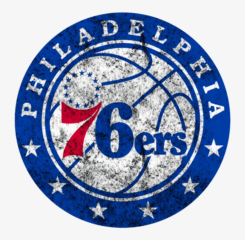 Fathead Philadelphia 76ers Logo Wall Graphic - Free Transparent PNG ...