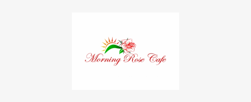 Artistic Logo Design For Morning Rose Cafe - Logo - Free Transparent ...
