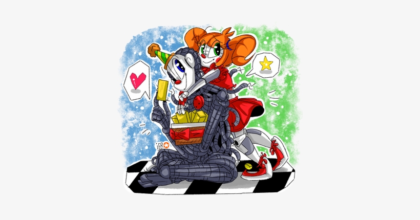 Ennard X Baby By Ifuntimeroxanne - Funtime Roxanne Ennard - Free ...