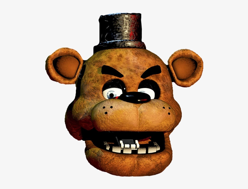 Transparent Fnaf Freddy Head - Five Nights At Freddy's Flashlight ...