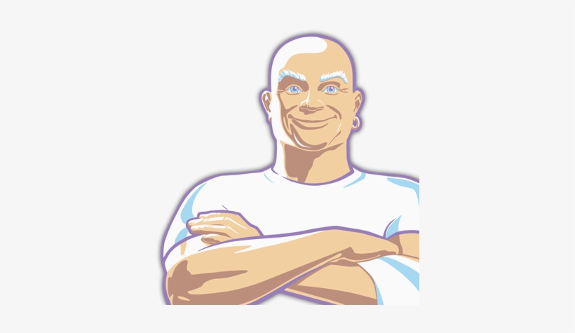 Destroy The Pic Above - Mr Clean Transparent Background - Free ...
