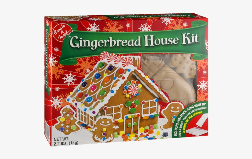 Ez Build Gingerbread House Kit - Free Transparent PNG Download - PNGkey