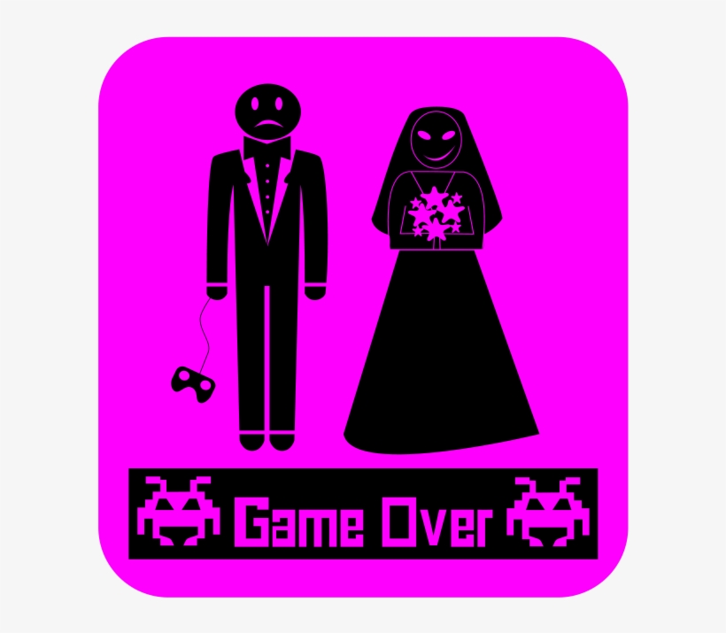 How To Set Use Game Over Boda Clipart - Free Transparent PNG Download ...