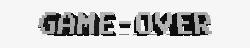 High Score Sent - Game Over No Background - Free Transparent PNG ...