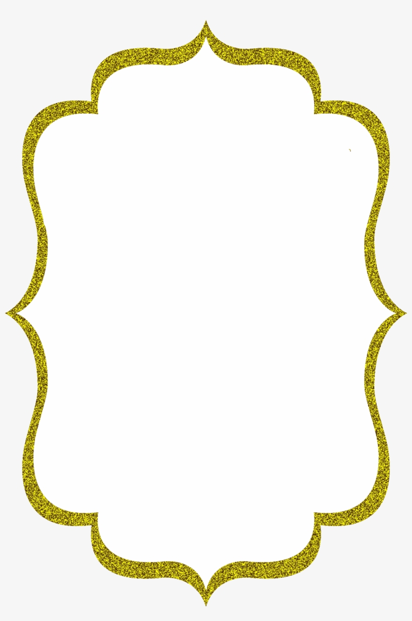 Gold Sparkles Png Download - Gold Glitter Frame Png - Free Transparent ...
