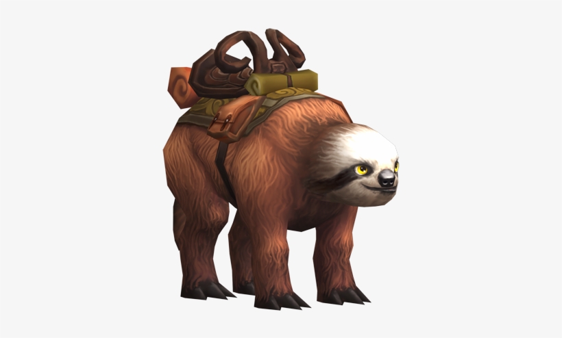 Hurry It's The -slowpoke Sloth - Pirate101 - Free Transparent PNG ...