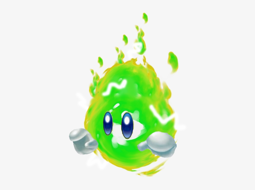 Plasma Wisp Kdl3d - Kirby Plasma Wisp - Free Transparent PNG Download ...
