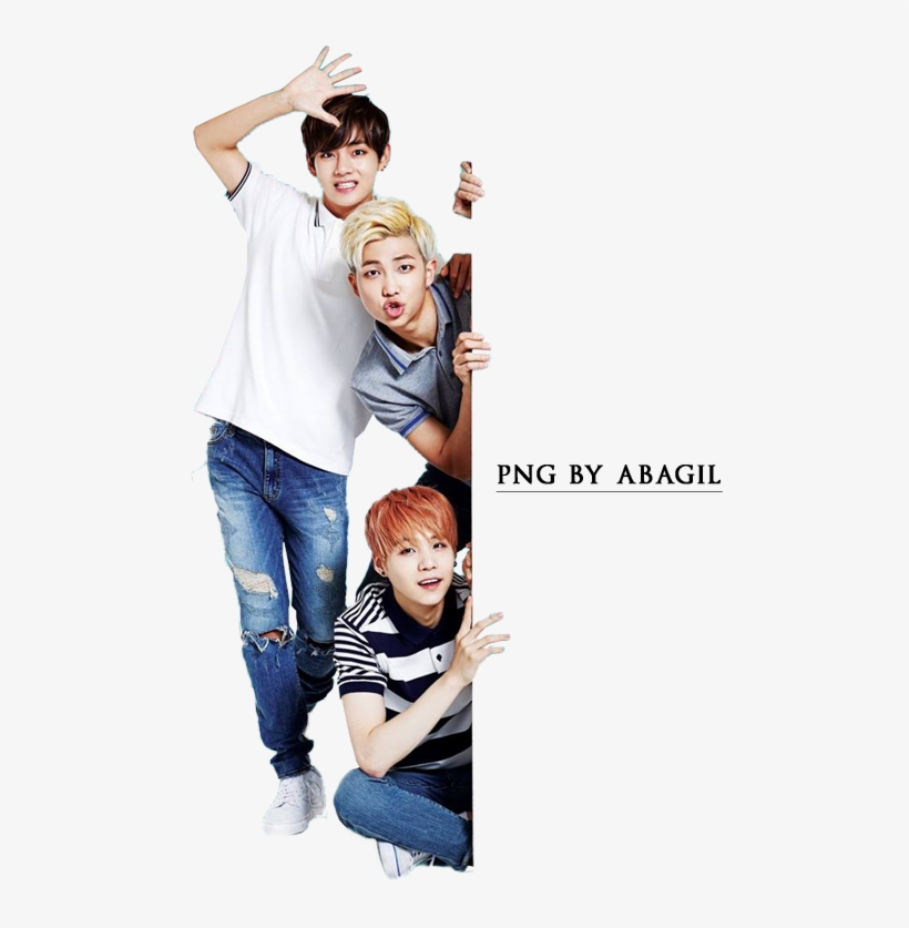 Bts V Rap Monster And Suga Render Png By Abagil - Bts - Free ...