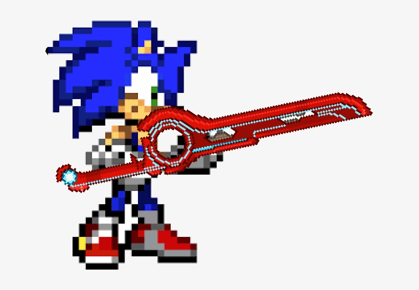 Sonic Sprite - Free Transparent PNG Download - PNGkey