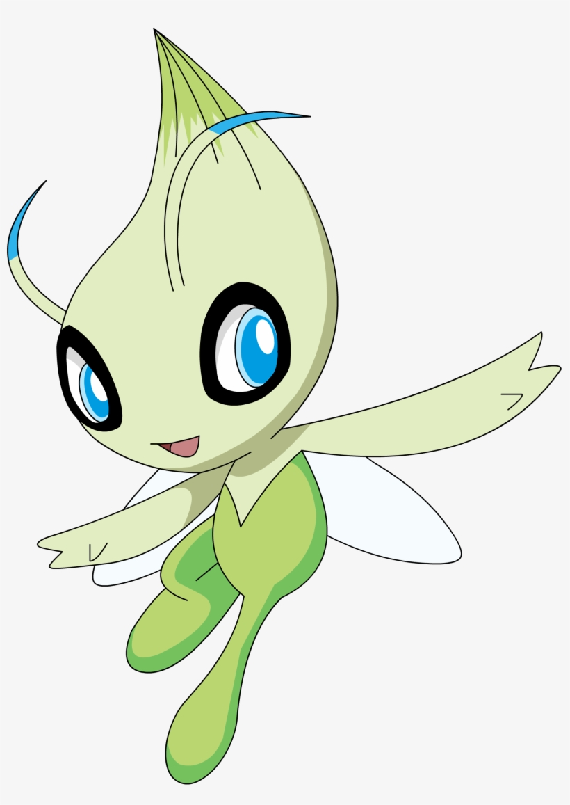Celebi - Pokemon Celebi - Free Transparent PNG Download - PNGkey