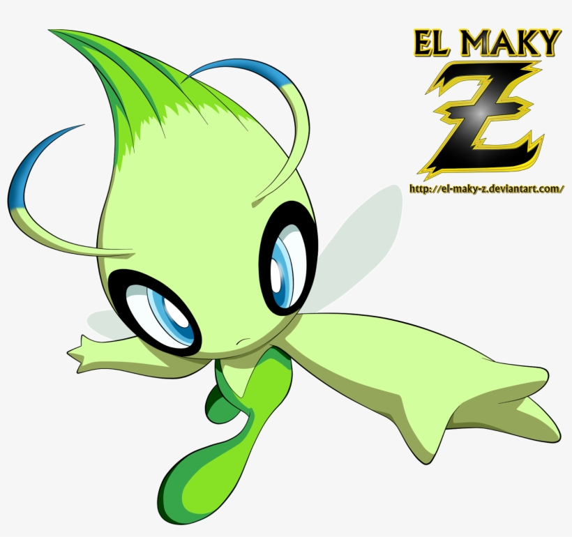 Lineart Celebi - - Cartoon - Free Transparent PNG Download - PNGkey