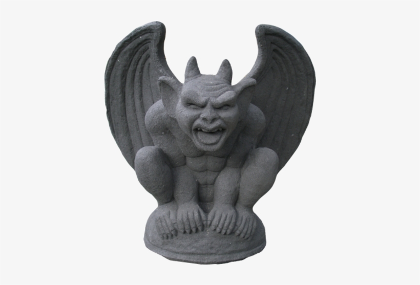 Gargoyle With Horns - Gargoyle Stone - Free Transparent PNG Download ...