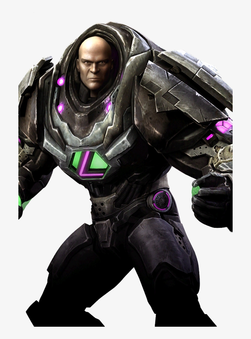 Injusticelexluthorkrypto - Lex Luthor Injustice Kryptonite Suit - Free ...