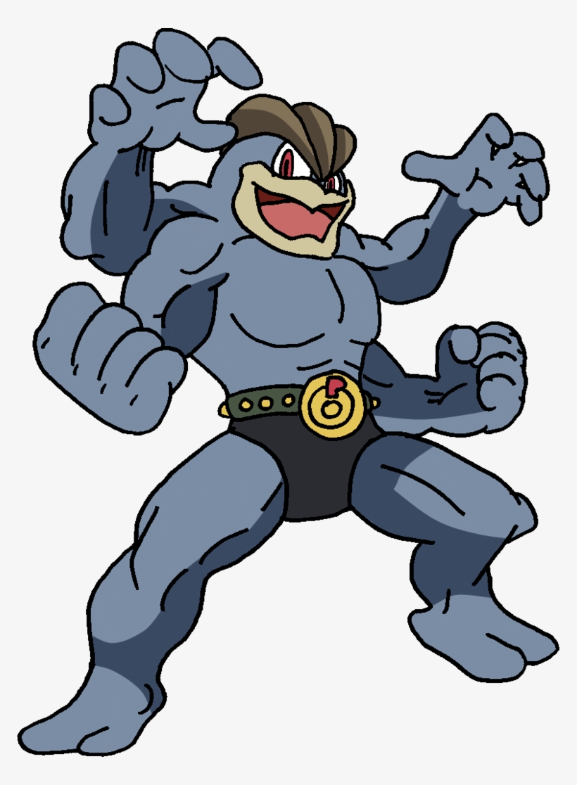 Machamp - Machamp Pokemon Png - Free Transparent PNG Download - PNGkey