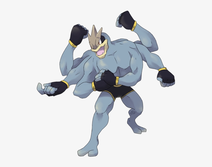 Mega Machamp - Machamp Mega Evolution - Free Transparent PNG Download ...