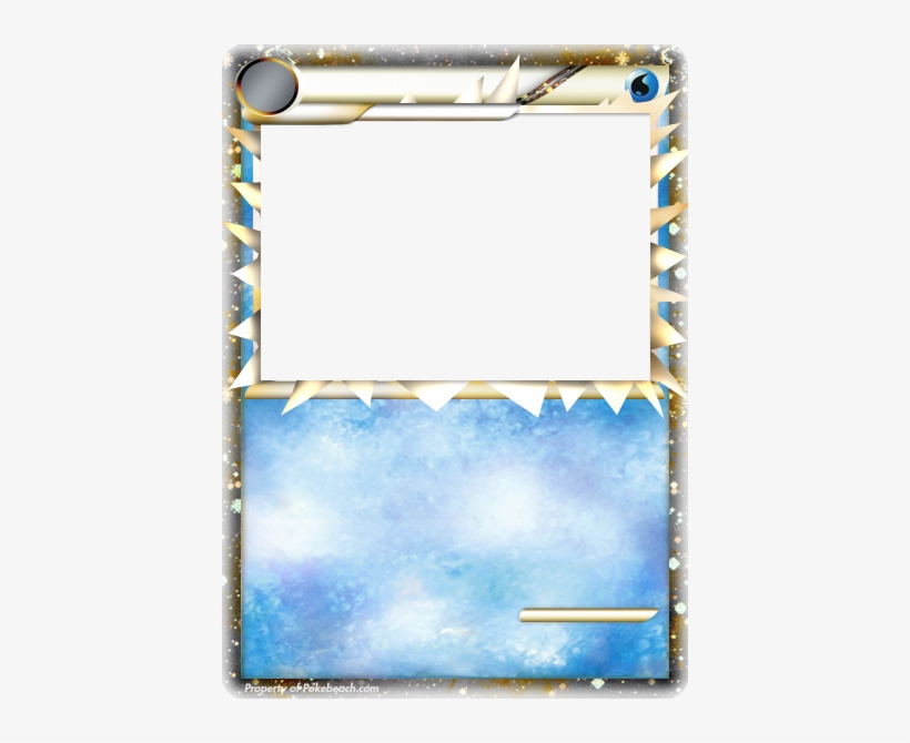 Image Result For Pokemon Card Template Legendary Pokemon Card 