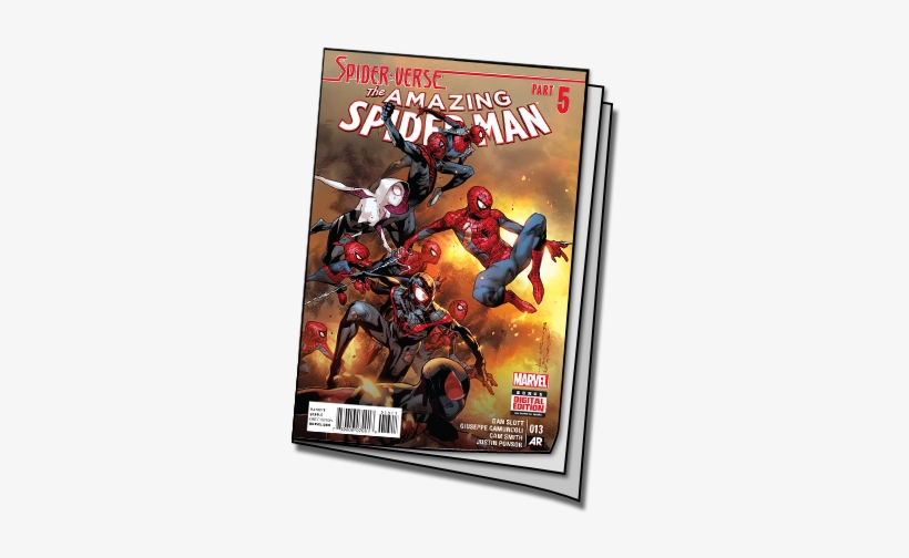 Inheritor 4 - Spider Verse Comic Cover - Free Transparent PNG Download ...