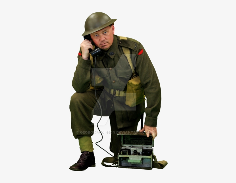 Australian Wwii By Georgina - Australian Soldier Ww2 Png - Free ...