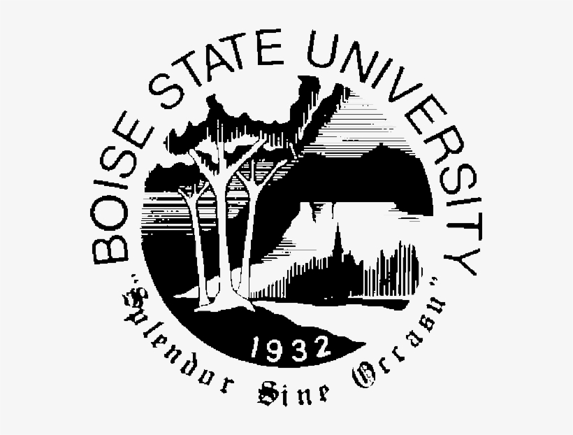 1932, Boise State University - Boise State Crest - Free Transparent PNG ...