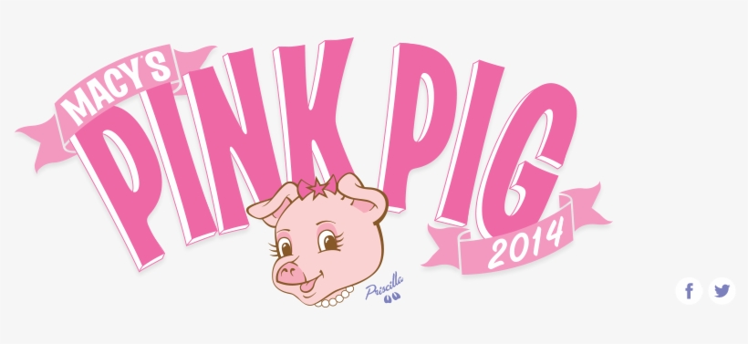 Pink Pig Ride - Pig Pink Logo - Free Transparent PNG Download - PNGkey