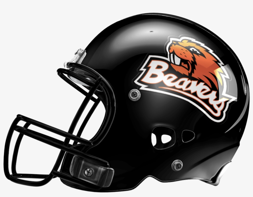 Oregon State's Helmet And Beavers Logo - Jets Helmet New Logo - Free ...