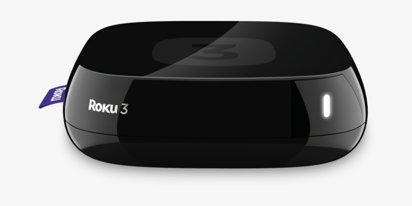 Roku - Roku 3 - 1080p - Wi-fi - Black - Free Transparent PNG Download ...
