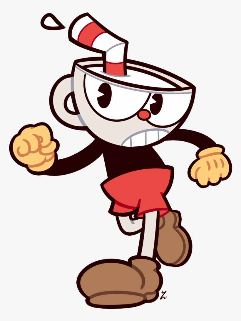 Cuphead By Yatsunote - Cuphead Png - Free Transparent PNG Download - PNGkey