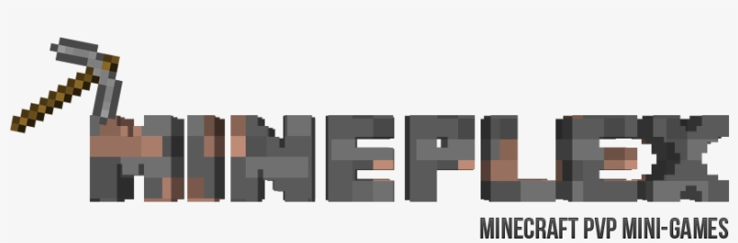 Logo Design By Callumgd For Mineplex - Minecraft Diamond Pickaxe - Free Transparent PNG Download ...