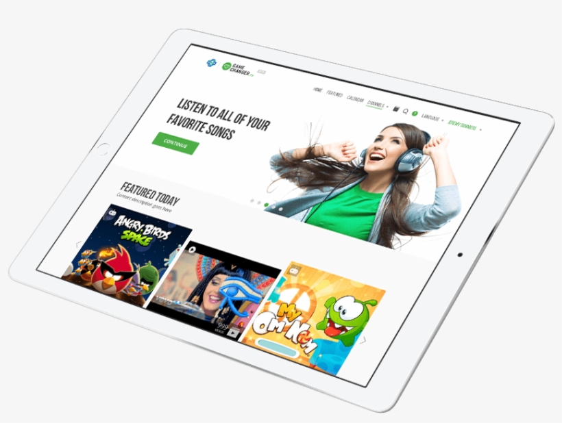 Game Changer - Uniscom/mz82 7 Inches 8gb Rom Wifi/camera Android Mp4mp5 - Free Transparent PNG ...