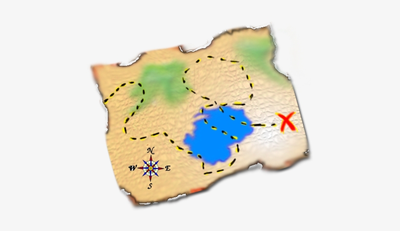 Bible Treasure Map - Treasure Map Bible - Free Transparent PNG Download ...