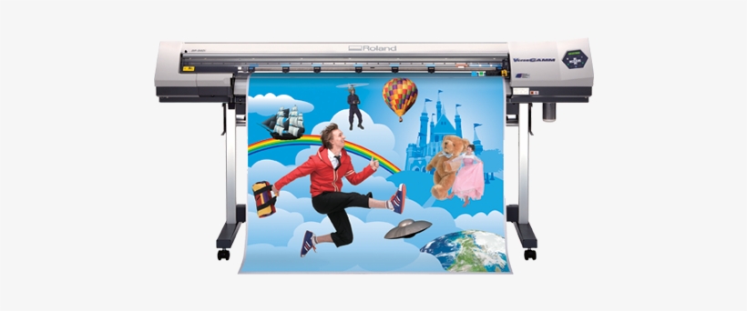 Wide Format Digital Print - Roland Sp 540i - Free Transparent PNG ...