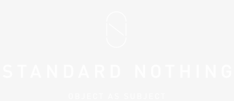 Standardnothing - Logo - White - Final - - Free Transparent PNG ...