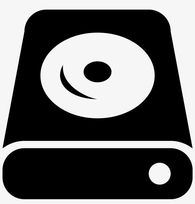 A Flat Rectangular Shape - Hdd Icon - Free Transparent PNG Download ...