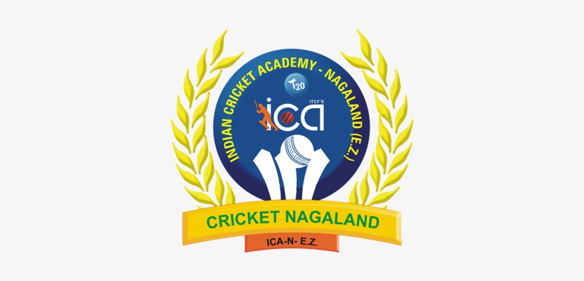Indian Cricket Academy, Ica - Nagaland Cricket Association Logo - Free ...