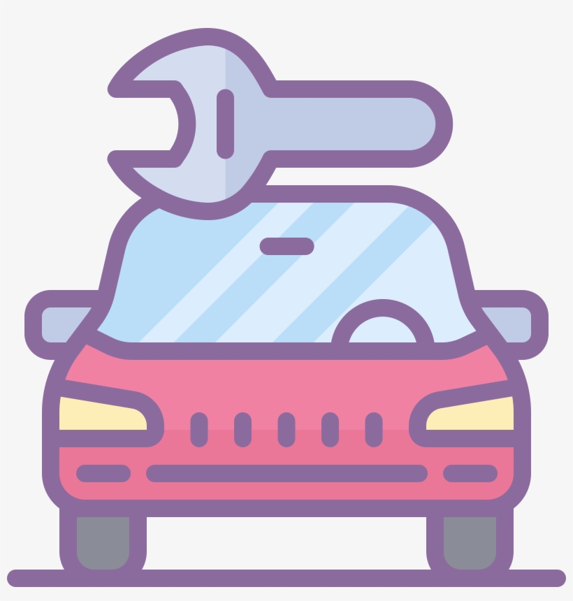 Car Service Icon - Картинки Нарисованные Здания Автосервис - Free ...